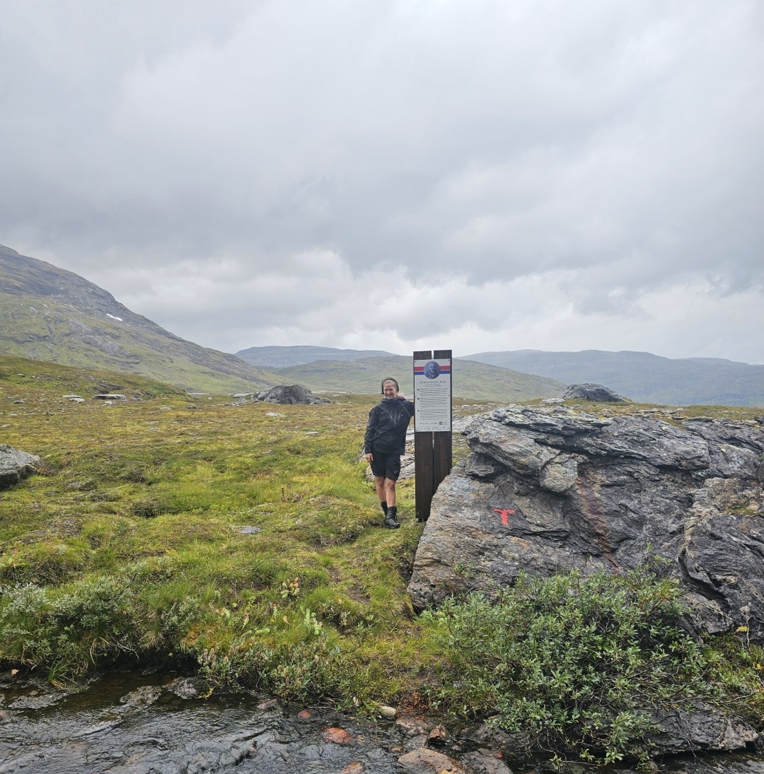 Sami signs in Okstindan - Okstindan Nature and Culture Park
